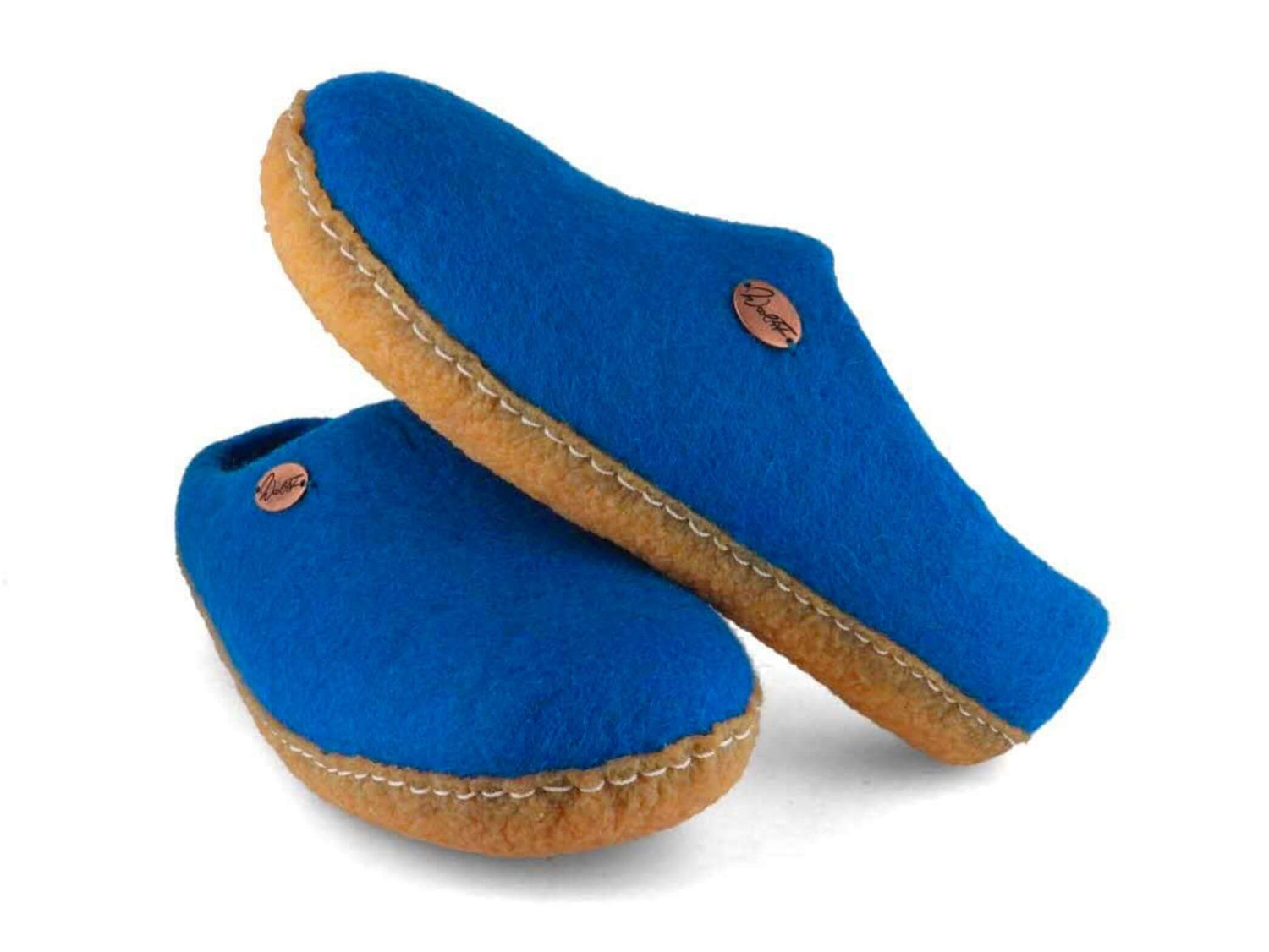 WoolFit Barefoot Slippers Footprint with Rubber Sole | Free 2-4 Day ...