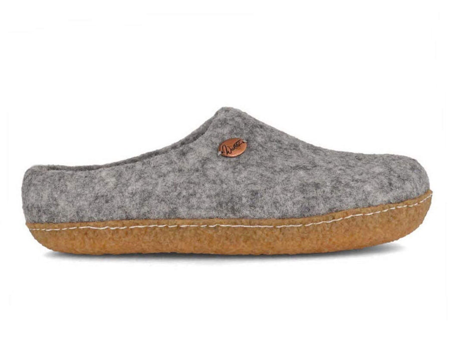 WoolFit Barefoot Slippers Footprint with Rubber Sole | Free 2-4 Day ...