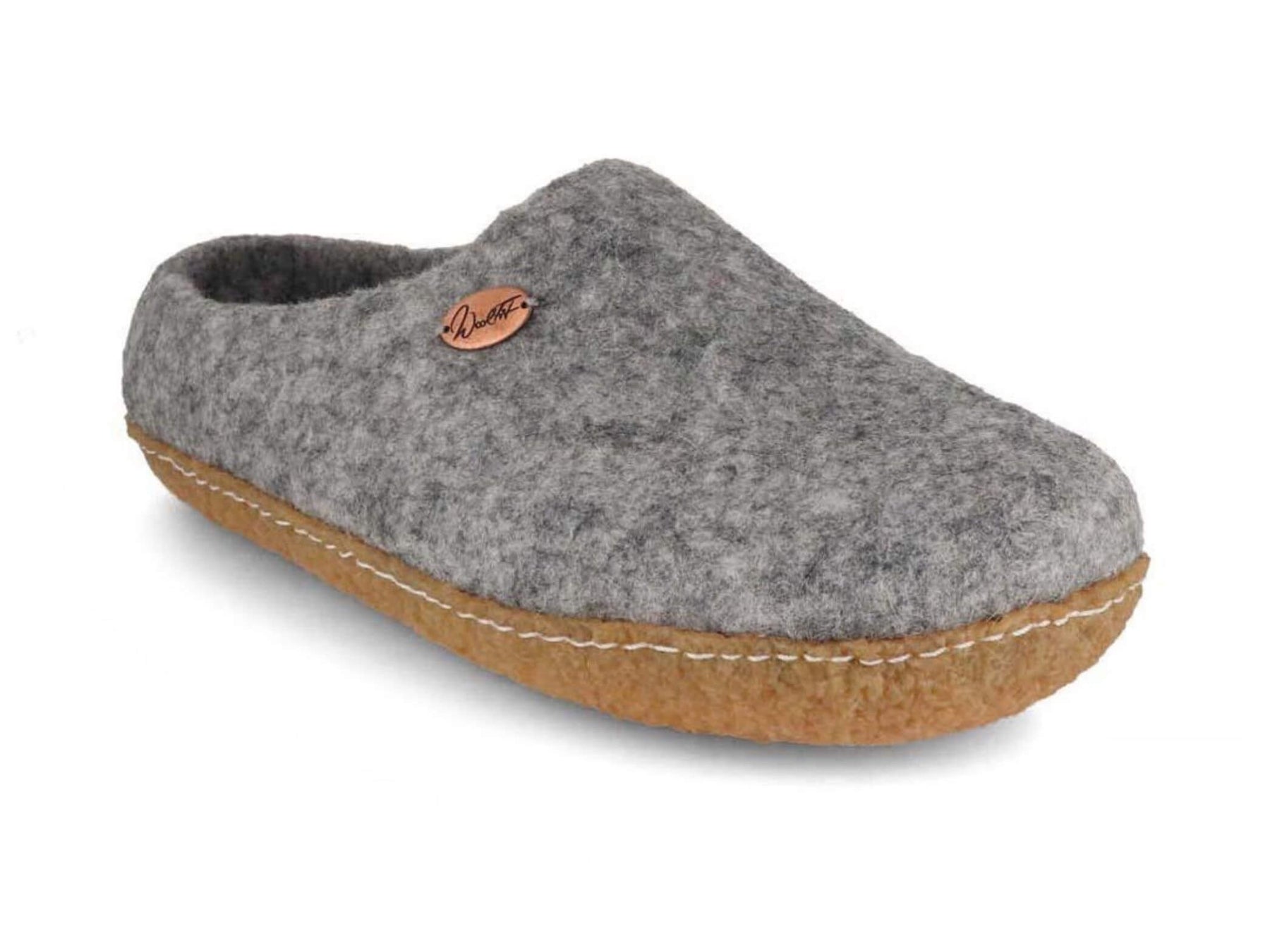 WoolFit Barefoot Slippers Footprint with Rubber Sole | Free 2-4 Day ...